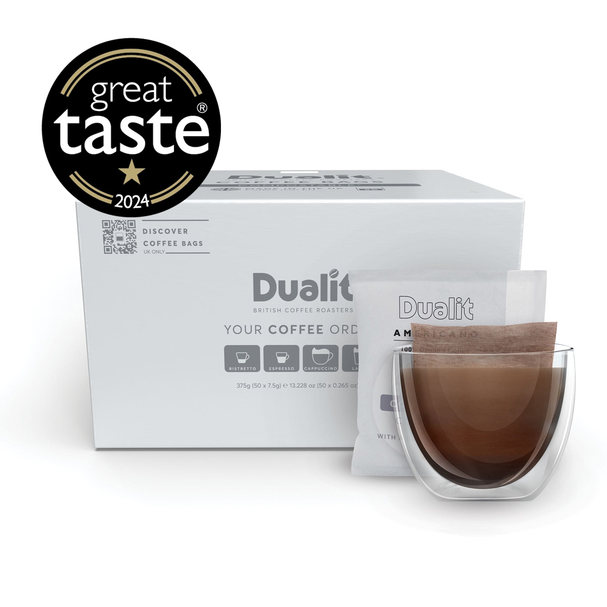 Dualit Coffee — Americano Coffee Bags