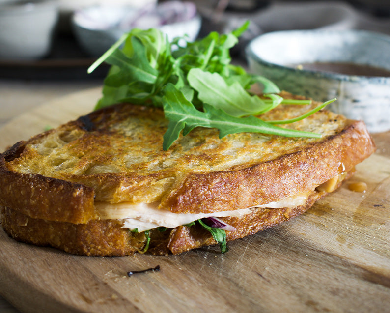 Delicious Feta and Pistachio Toastie Recipe in 10 Minutes