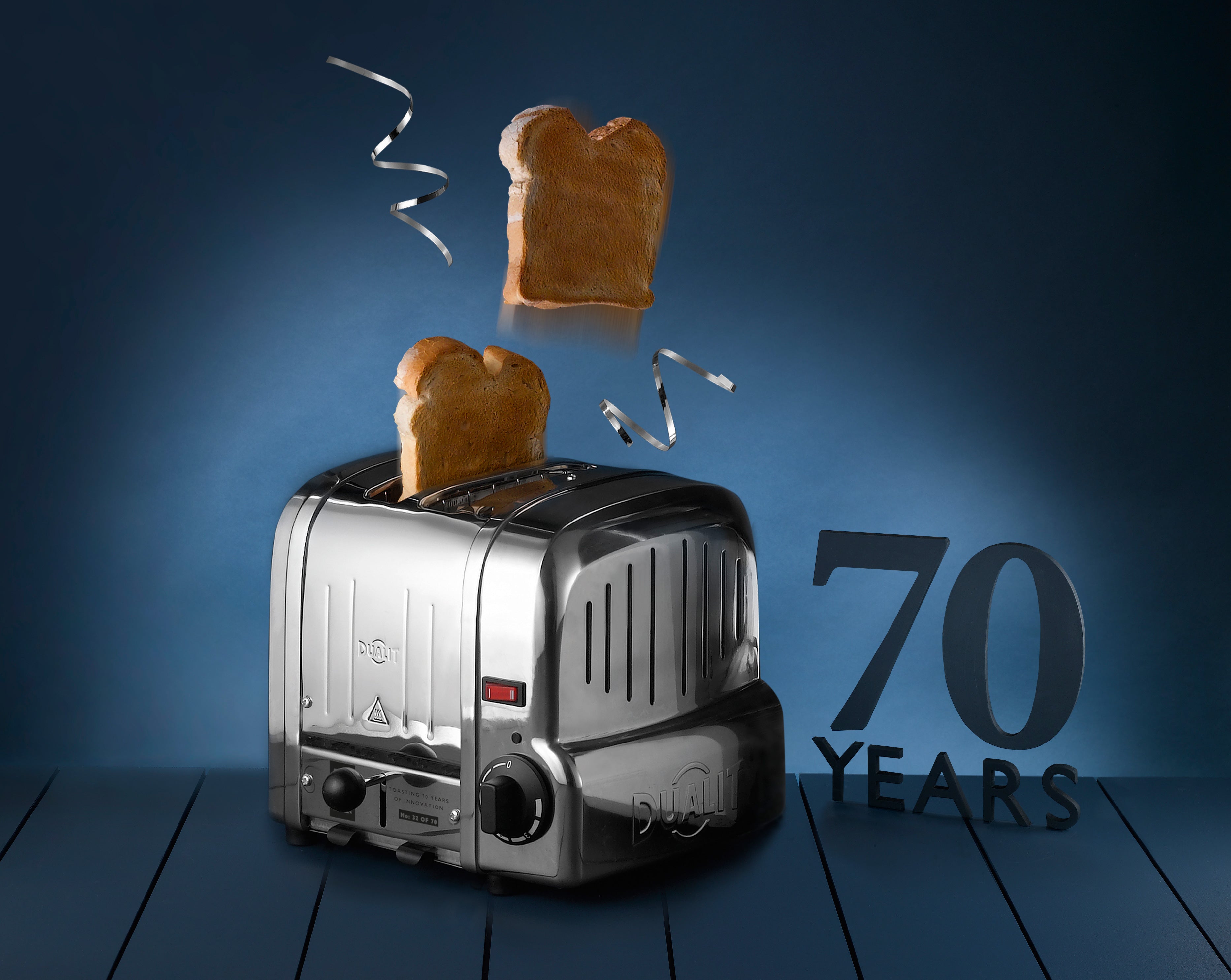 Win Limited Edition 70th Anniversary Toaster by Dualit