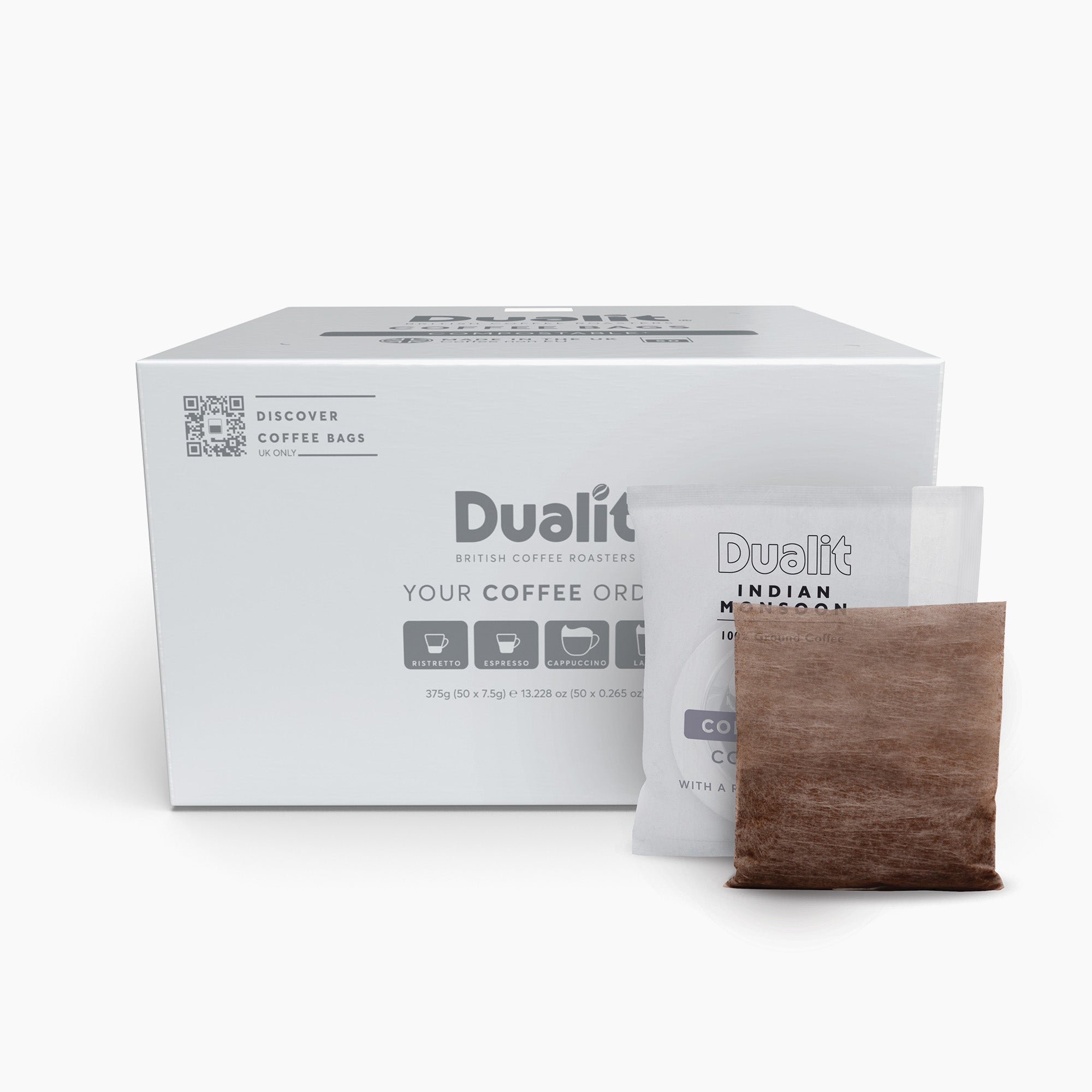 Dualit Indian Monsoon Compostable Coffee Bags
