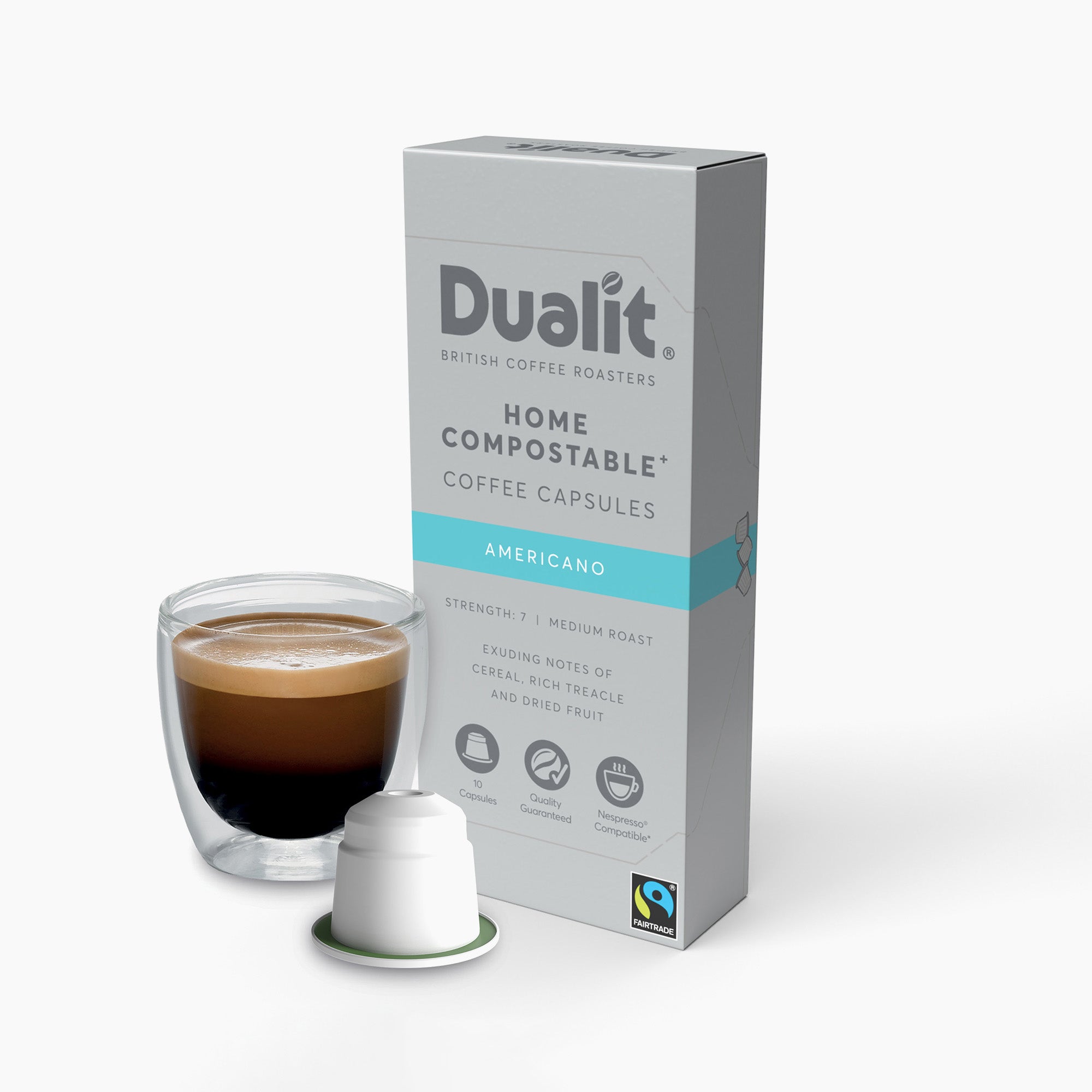 Dualit Coffee — Home Compostable Americano Capsules