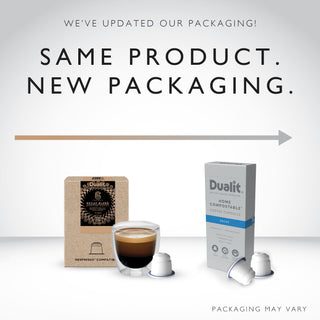 Dualit Decaf Compostable Coffee Capsules — Nespresso Comp...